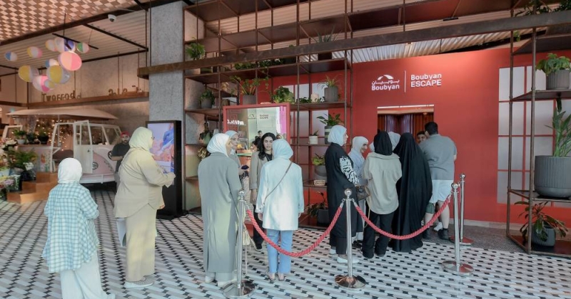 «بوبيان» ينظم «Boubyan Escape Room» وسط إقبال كبير... من زوار مجمع «360» - الراي